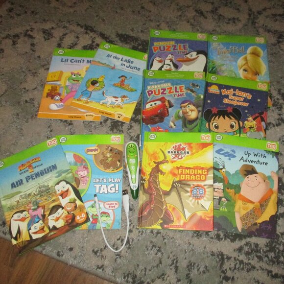 Leapfrog | Other | Books Pen Leap Frog Tag Early Readers Set Video ...